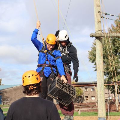 High Ropes - Crate Stack - Grafham Water Centre