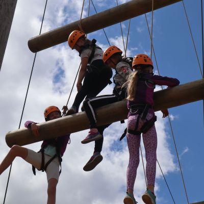 High Ropes - Jacobs Ladder - Grafham Water Centre