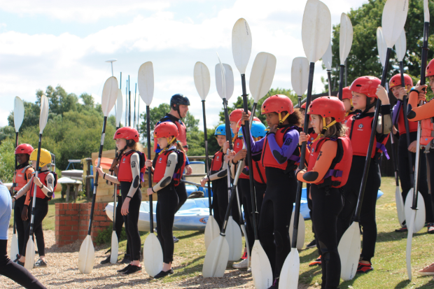 Kayaking - Grafham Water Centre