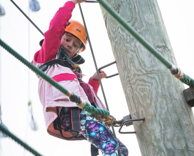 High Ropes - Triangle - Grafham Water Centre